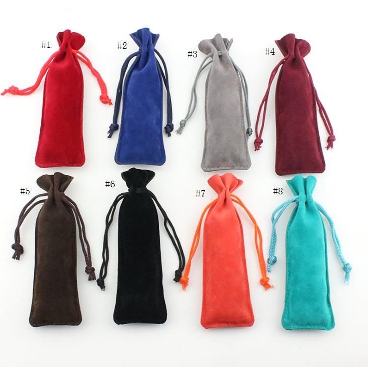 2020 Jewelry Cosmetic Bag Colorful Velvet Jewelry Drawstring Bags ...