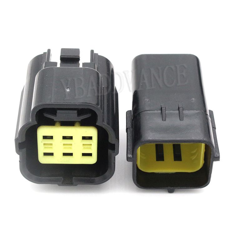 174262 2 And 174264 2 Te Connectivity Tyco 6 Pin Male And Female ...