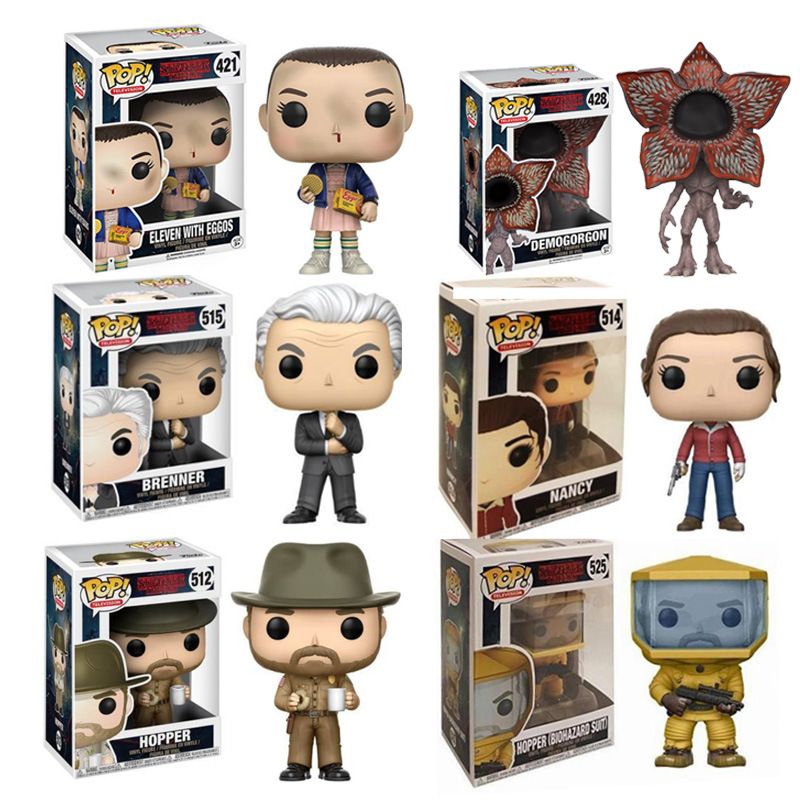 Funko อย่างเป็นทางการคนแปลกหน้า Eleven HOPPER Demogorgon Jonathan Nancy ...