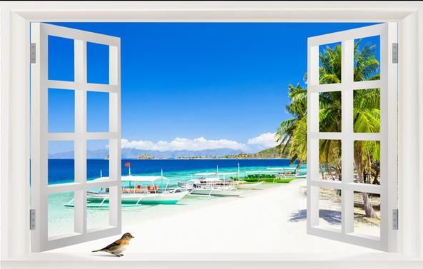 Window Outside Wallpaper