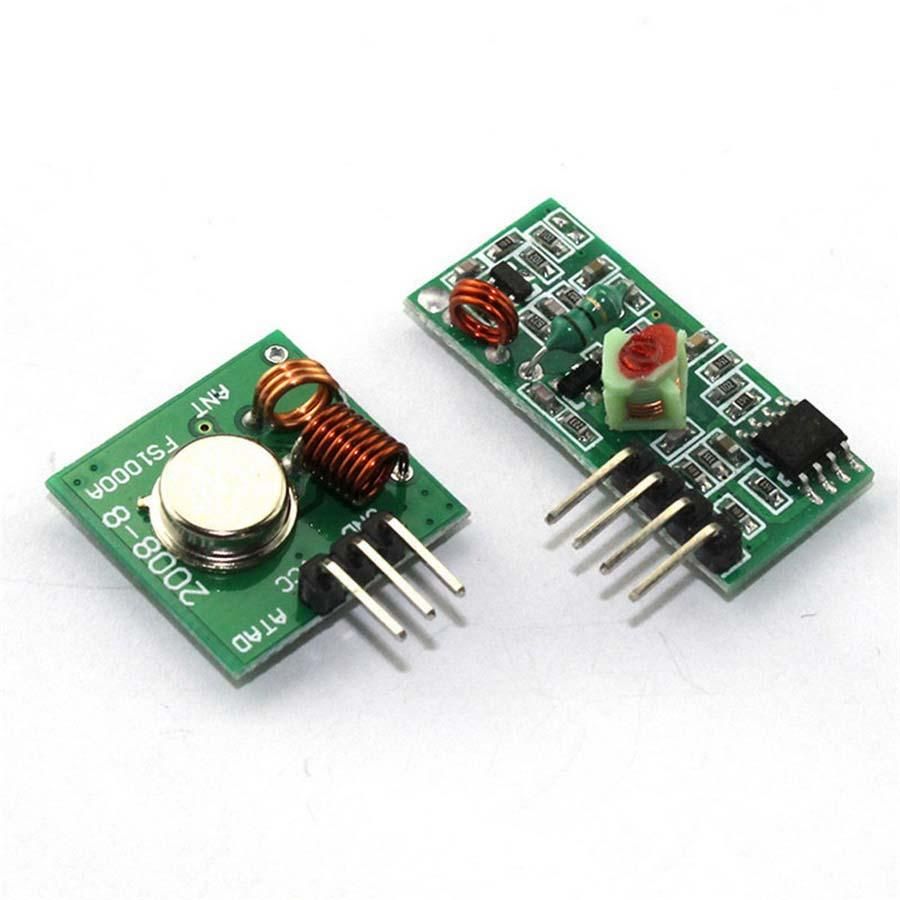2021 315Mhz 433Mhz RF Transmitter And Receiver Link Kit For Arduino ...