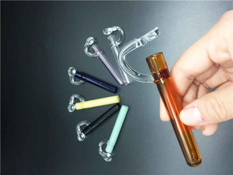 Glass Oil Burner Pipes CONCENTRATE TASTER Oil Wax Smoking Dabber Pipe ...