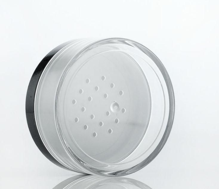 Wholesale 50g Plastic Loose Powder Jar With Sifter 50ml Cosmetic Cream ...