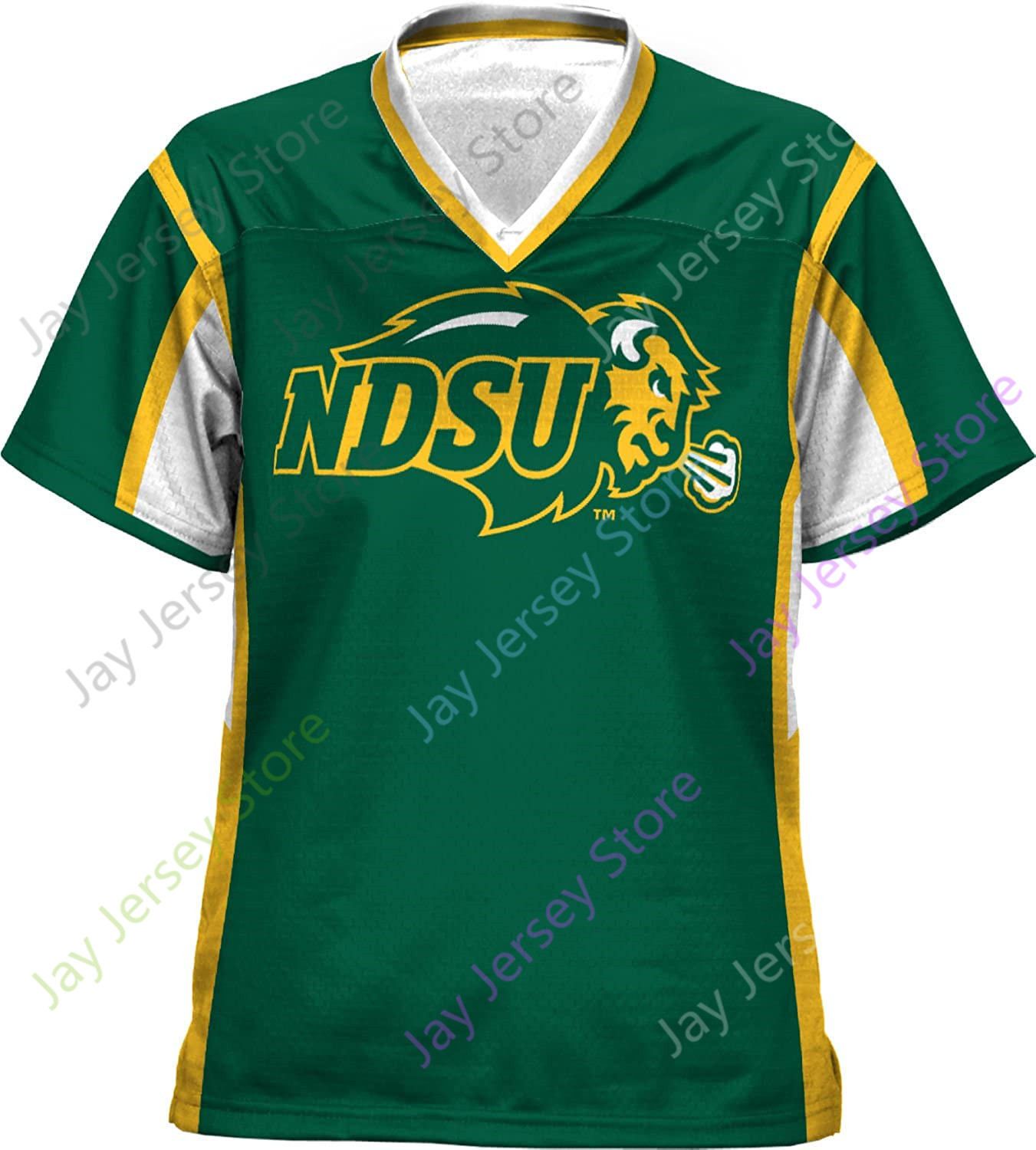NDSU Estado De Dakota Del Norte Bison Camiseta De Fútbol NCAA College ...