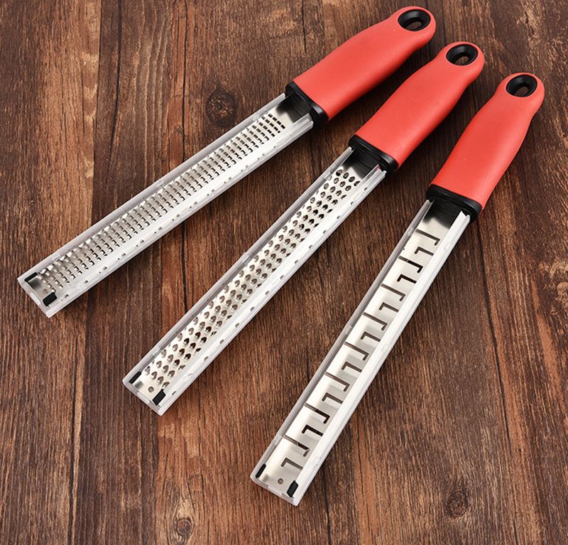 Lemon Zester Fruit Peeler Vegetable Spiralizer Cheese Zester Grater For ...