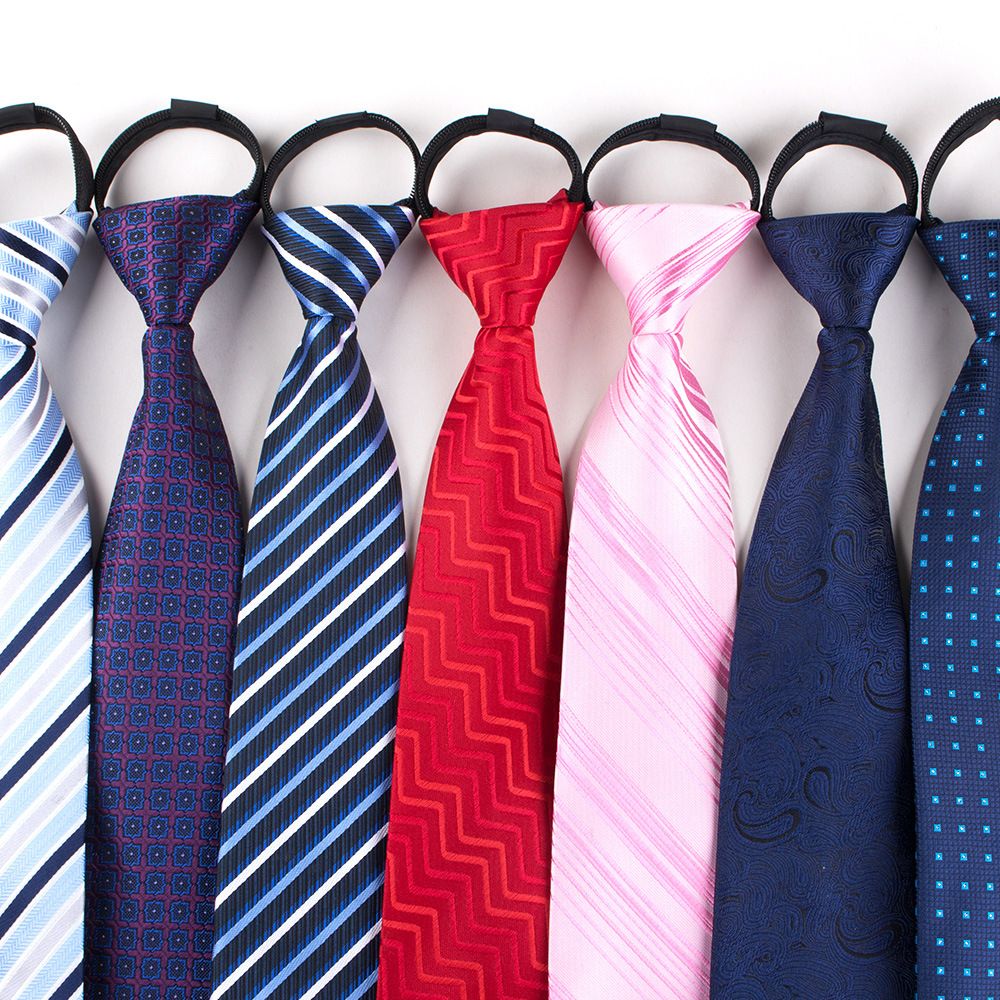 Zip Neck Ties Men