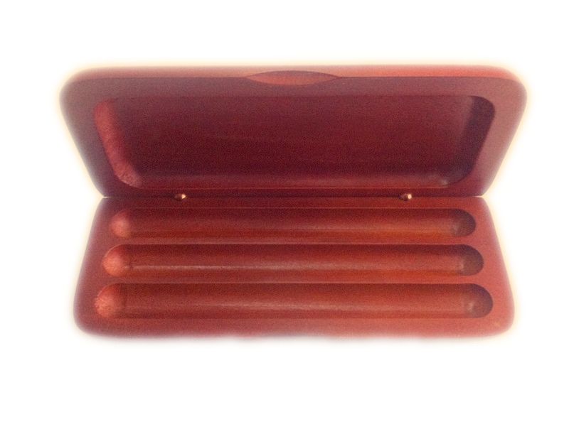 2020 Newest Red Natural Wood Portable Storage Box Container Tray Three ...