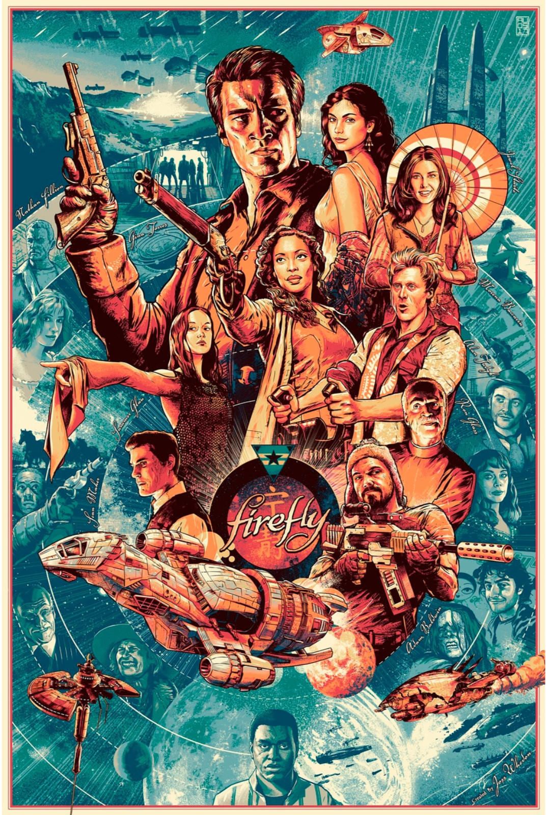 Firefly Tv Poster