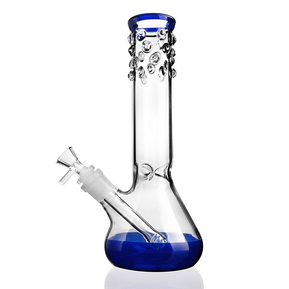 2020 Glass Beaker Base Bong Bubbler Downstem Perc Thick Glass Water ...