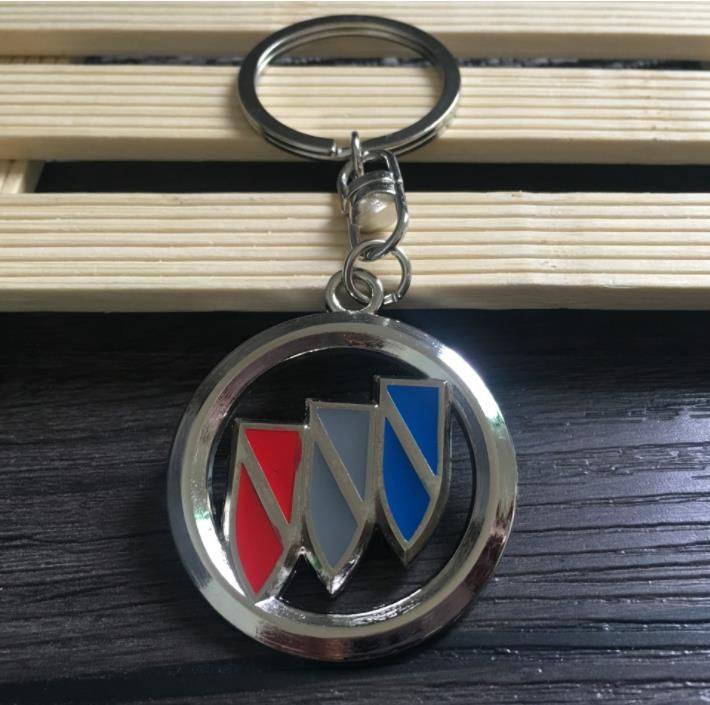 Key Ring Metal Alloy Buick Key Chain 3D