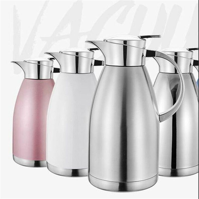 Best Insulation Pot Stainless Steel Thermal Coffee Carafe 2.3L Large Capacity Hot Water Bottle ...