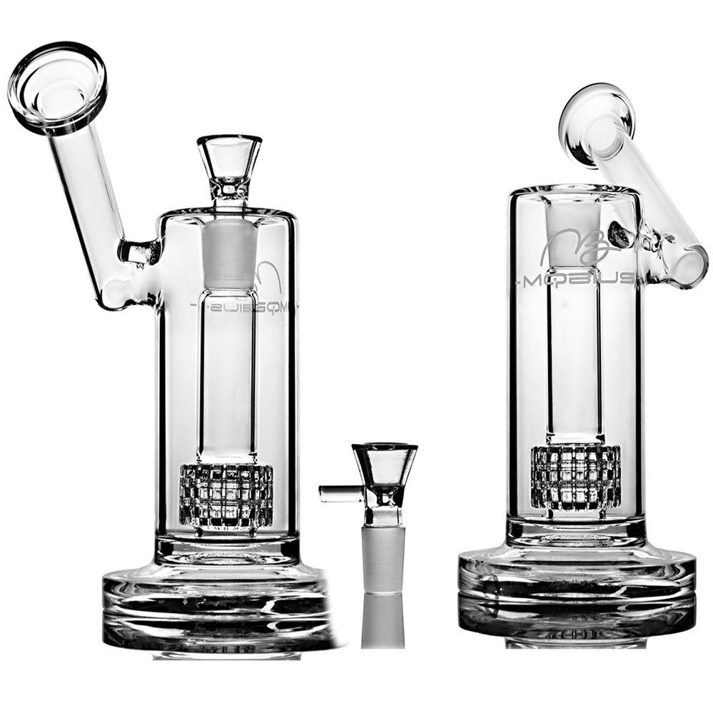 2020 Thick Mobius GLASS Bong 21cm Heady Dab Rigs Tall Matrix Water Bong ...