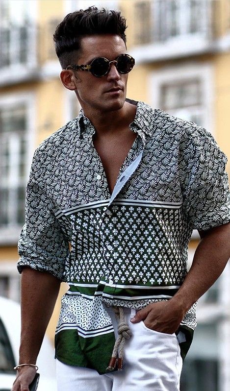 European Men Fashion Summer