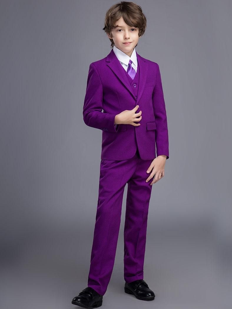 Boys Formal Wear In Purple