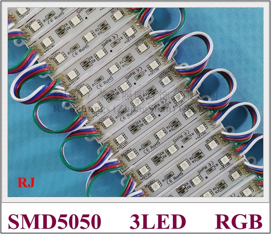 2020 RGB LED Module SMD 5050 LED Backlight Pixel Module For Sign Letter ...