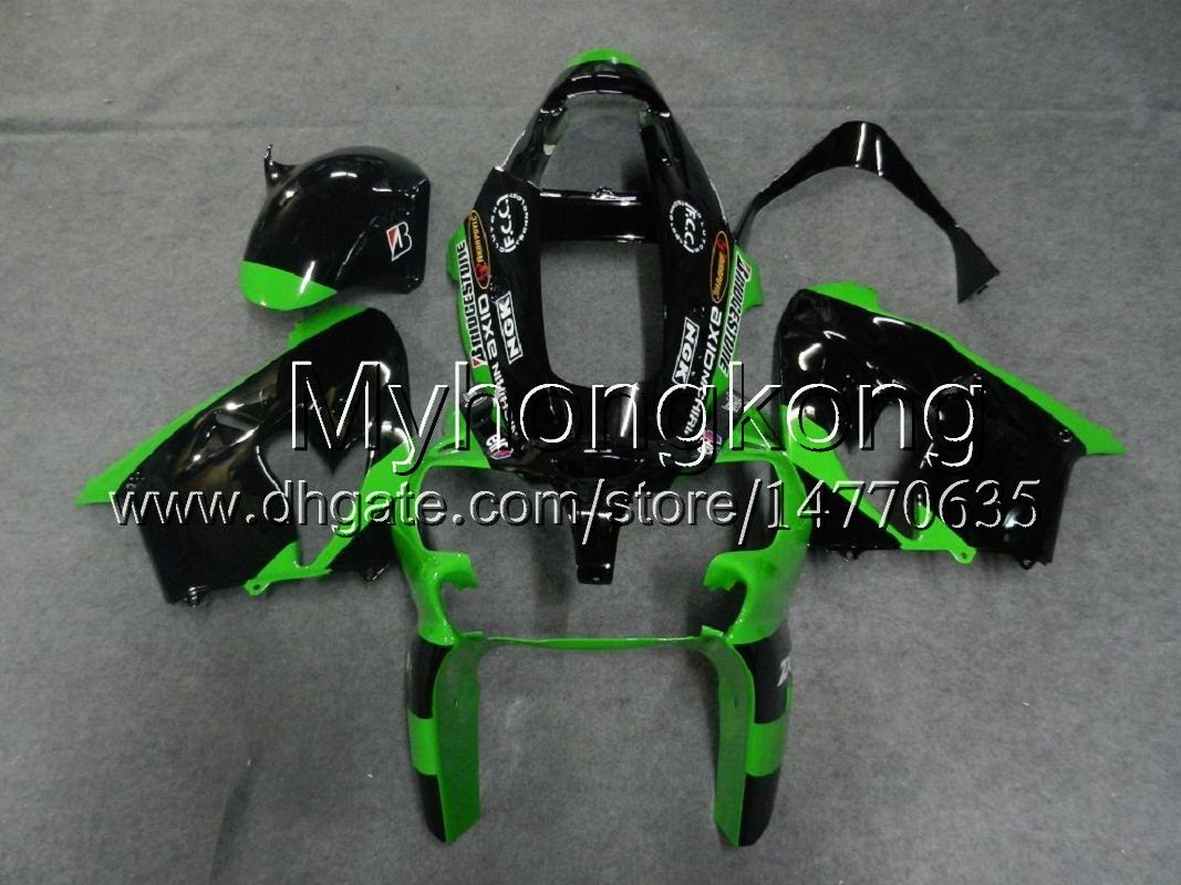 Body For KAWASAKI ZX 9R ZX900CC ZX 9R 9 R 900 2000 2001 2002 2003 Black ...