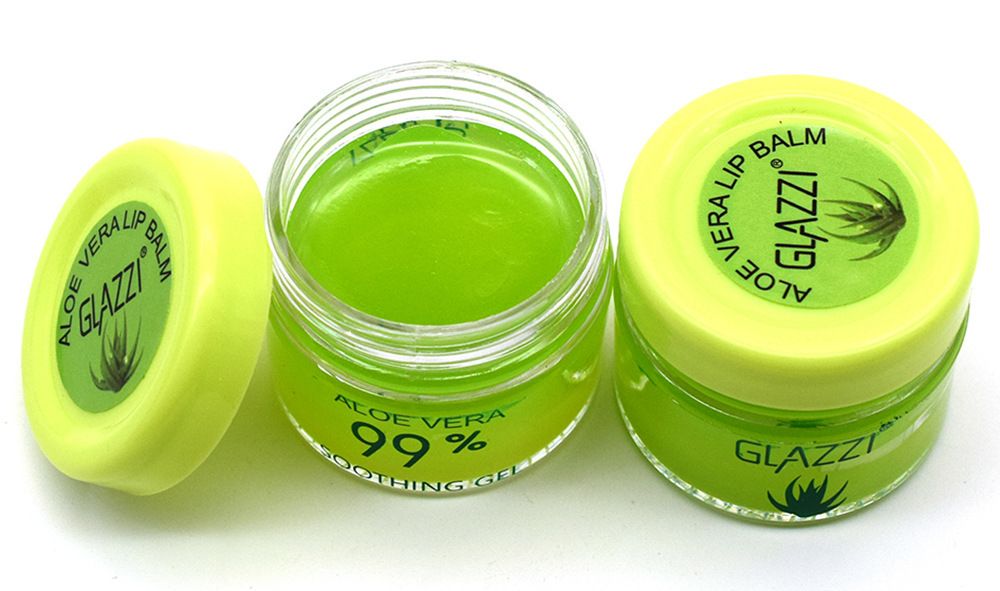 GLAZZI Aloe Vera Lip Balm Moisture Hydrating Anti Drying Long Lasting ...