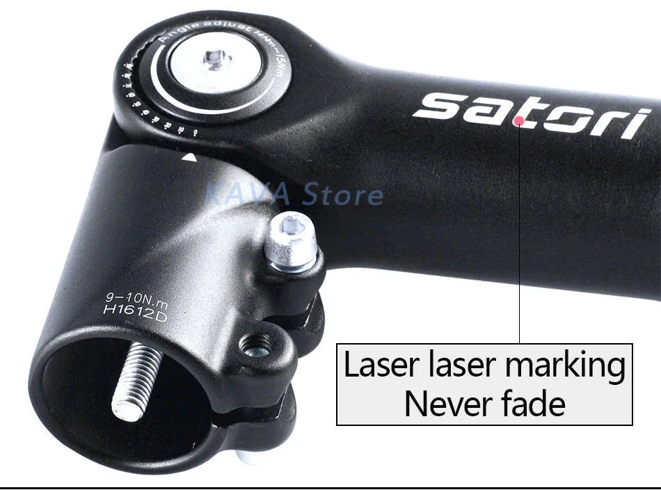 Satori UP2 Ajustable Altura Bicicleta STEM RISER 31,8 MM Mountain Bike ...