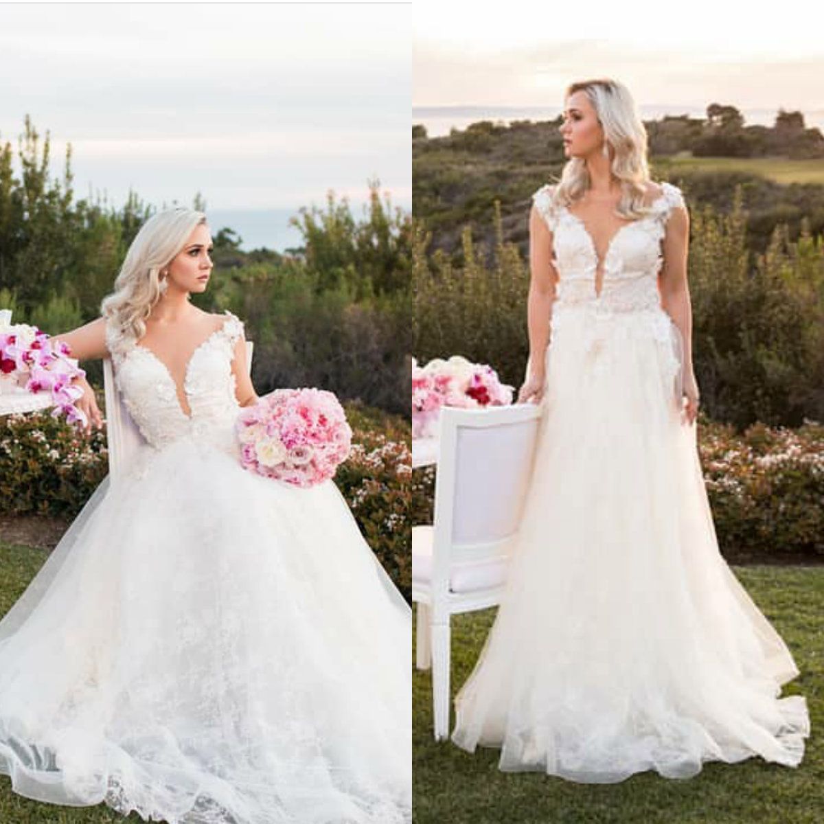 Western Lace Wedding Dresses