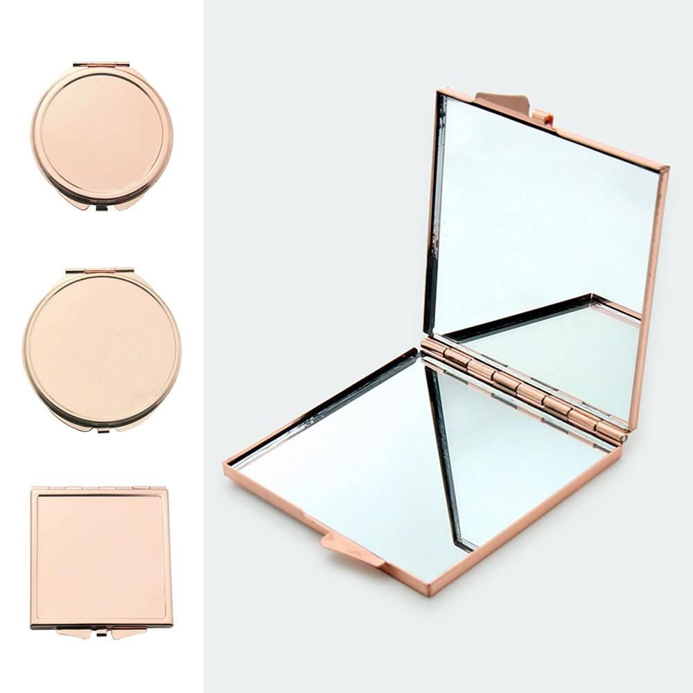 Hot Portable Makeup Mirror Mini Pocket Cosmetic Compact Mirror Foldable ...