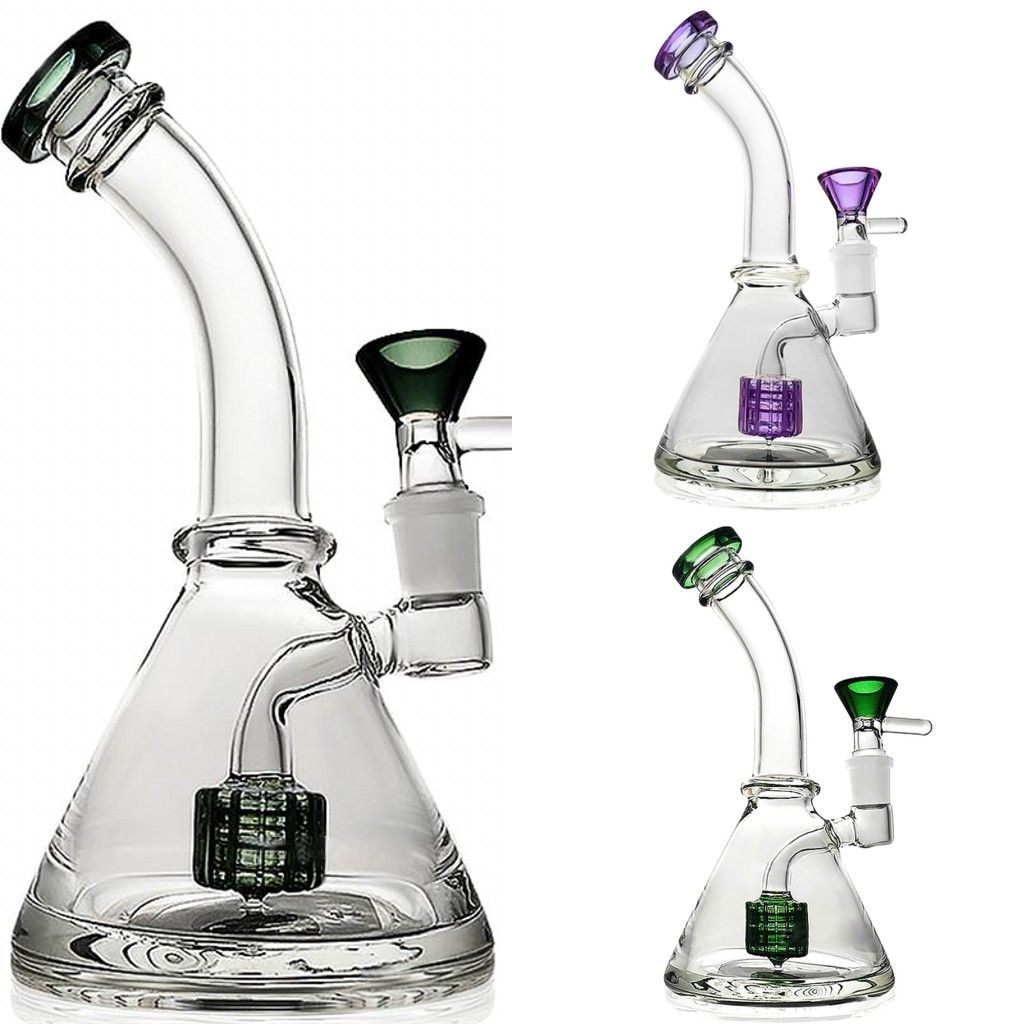 2020 Glass Beaker Dab Rig Bong Heady Bongs Mini Water Pipe Thick Oil ...