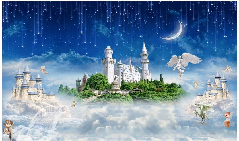 Sky Castle Wallpaper