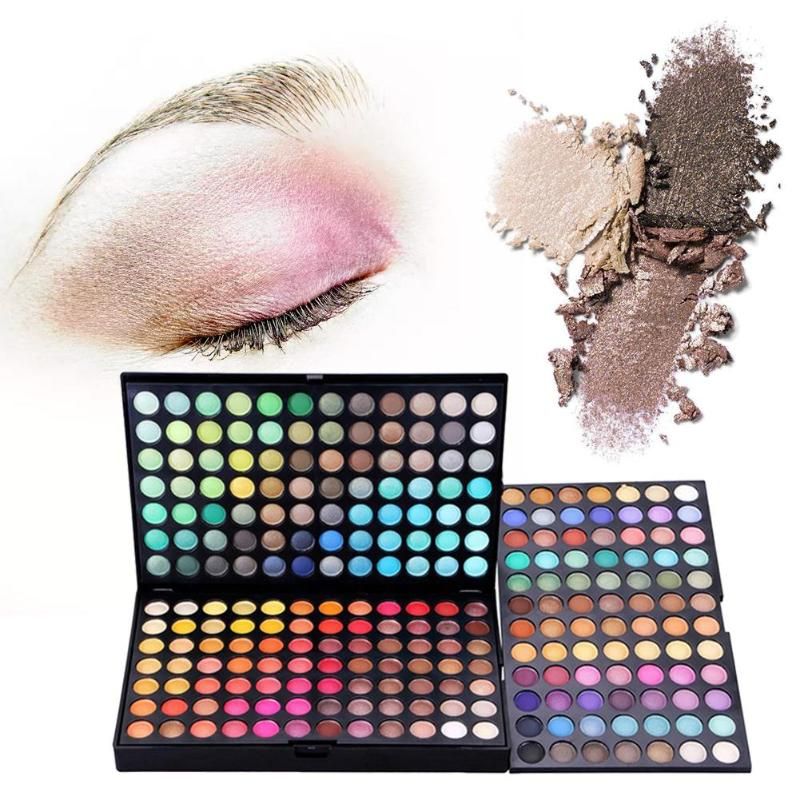 Shimmer Matte Eyeshadow Palette Eye Shadow Makeup Pigment Pallet ...
