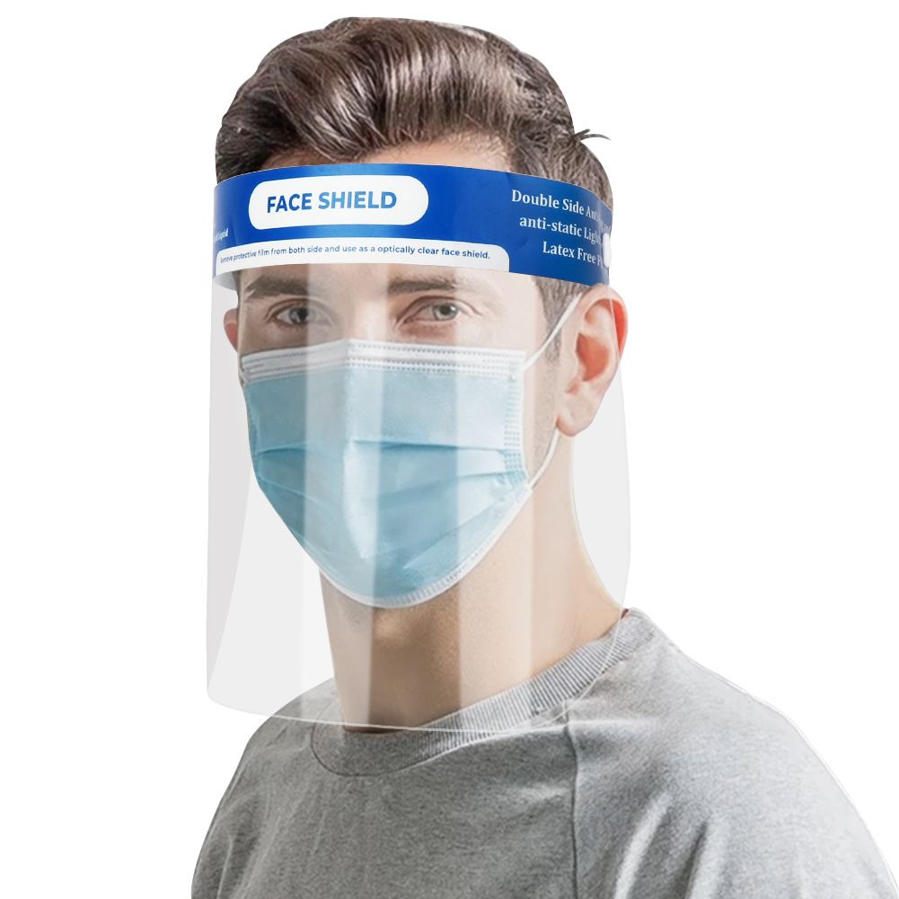 Discount Reusable Clear Face Shield Mask Anti Fog Protective Mask HD ...