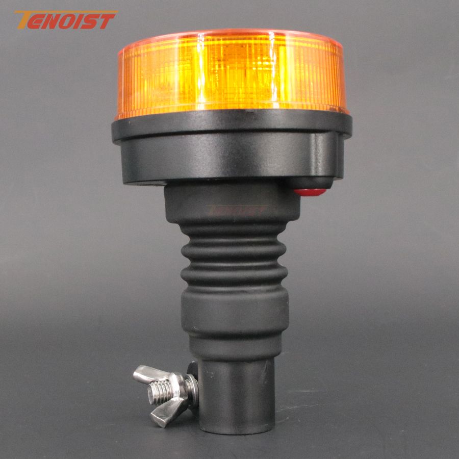 High Intensity 32 LED Rotating Amber Flash Beacon Warning Strobe Light ...