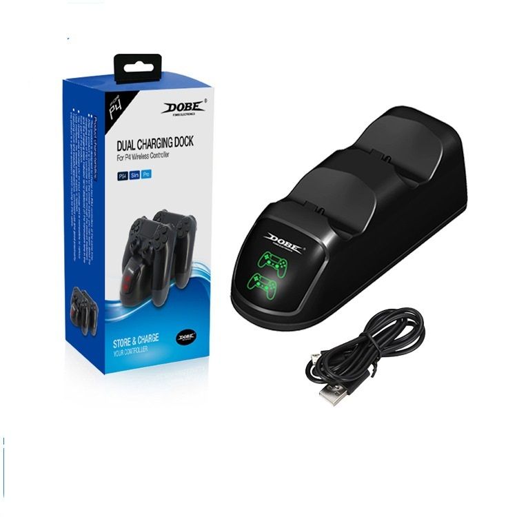 DOBE Dual Charging Dock For PS4 Slim Pro Wireless Controller Docking ...