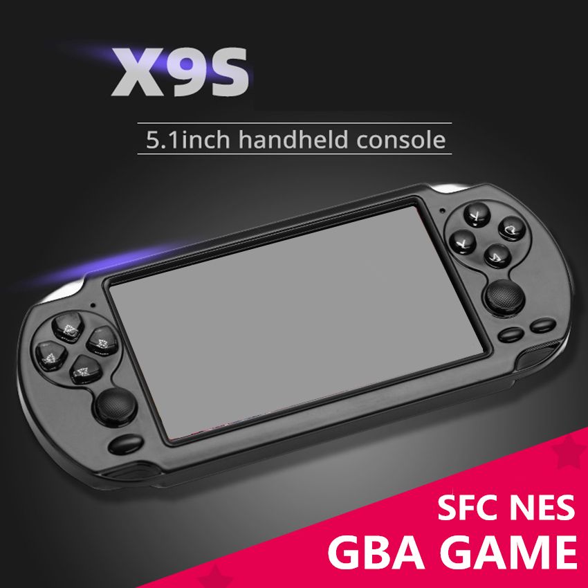 Wholesale GBA X9S X7 Plus Handheld Video Game Console 5.1 Inch Screen ...