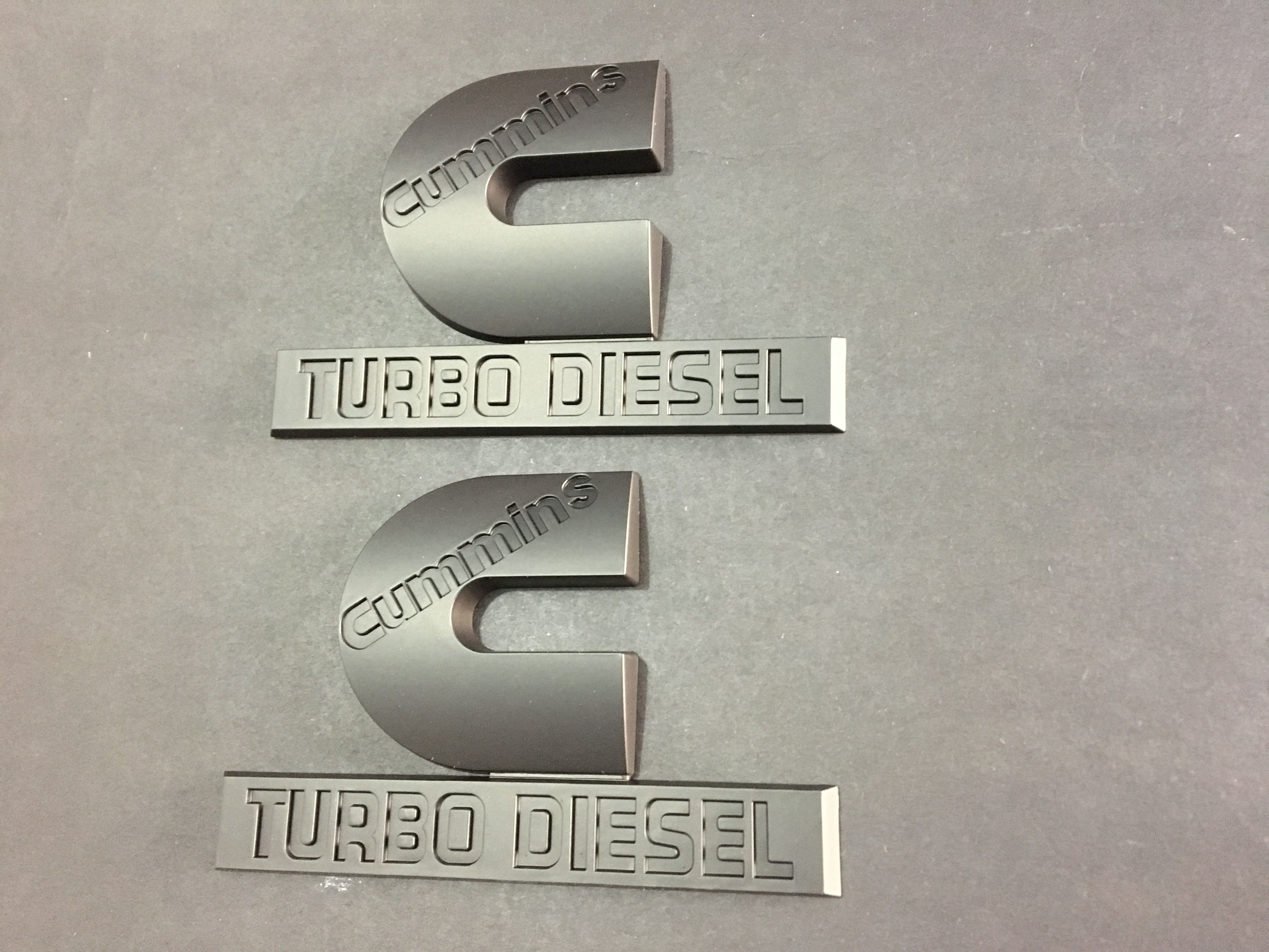 Cummins Turbo Diesel Emblem