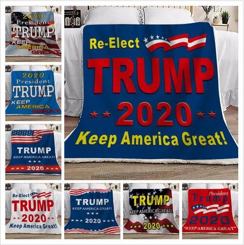 Blankets Trump Donald Cloak Sofa Throw Blanket Sherpa Swaddling 3D ...