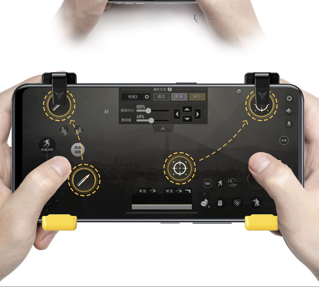 Xiaomi Youpin Feizhi Mobile Game Fire Trigger Shooter Button Joystick ...
