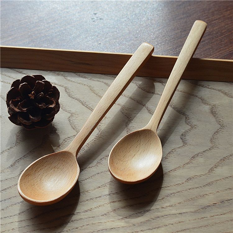 Brand: BeechCraft Type: Long Handled Wooden Teaspoon Specs: Soup, Rice ...