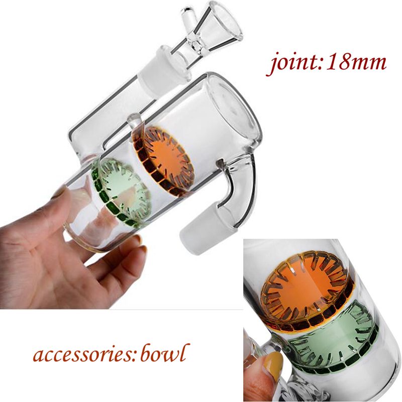 2020 18MM 18MM Colorful Two Layers Glass Honeycomb And Whirl Pool ...