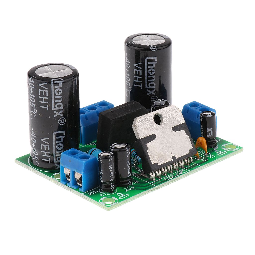 Single channel audio amplifier