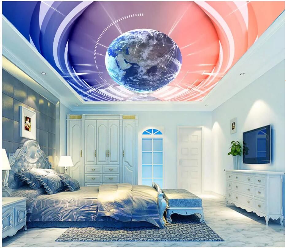 Solar System Ceiling Wallpaper | Shelly Lighting