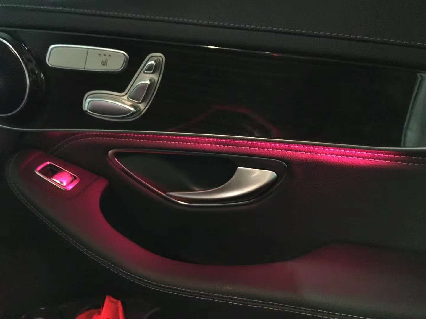 Nuevo Panel De Puerta Con Luz Ambiental LED De 3/es, Luz De Consola De ...