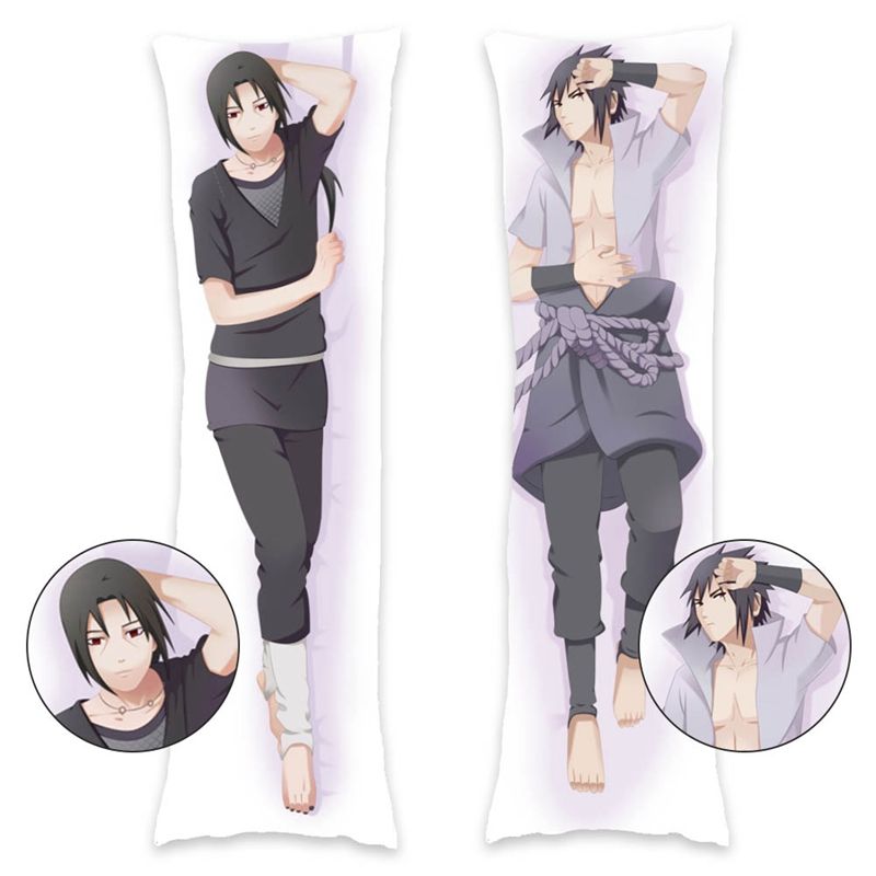 Japan Ninja Sasuke Kakashi Print Pillow Anime Body Dakimakura ...