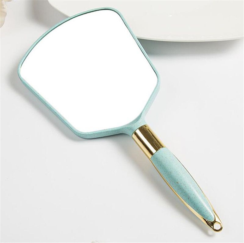 Hd Handle Makeup Mirror Handheld Beauty Handle Mirror Portable High End