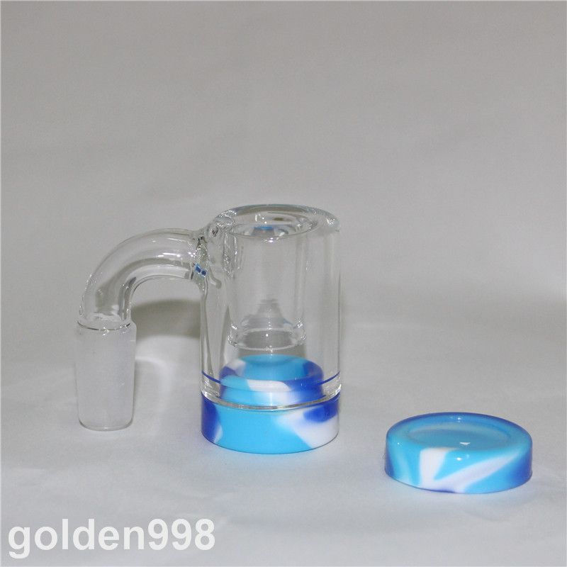 Wholesale Mini Glass Ash Catcher With Base For Silicone Dab Oil Rigs ...