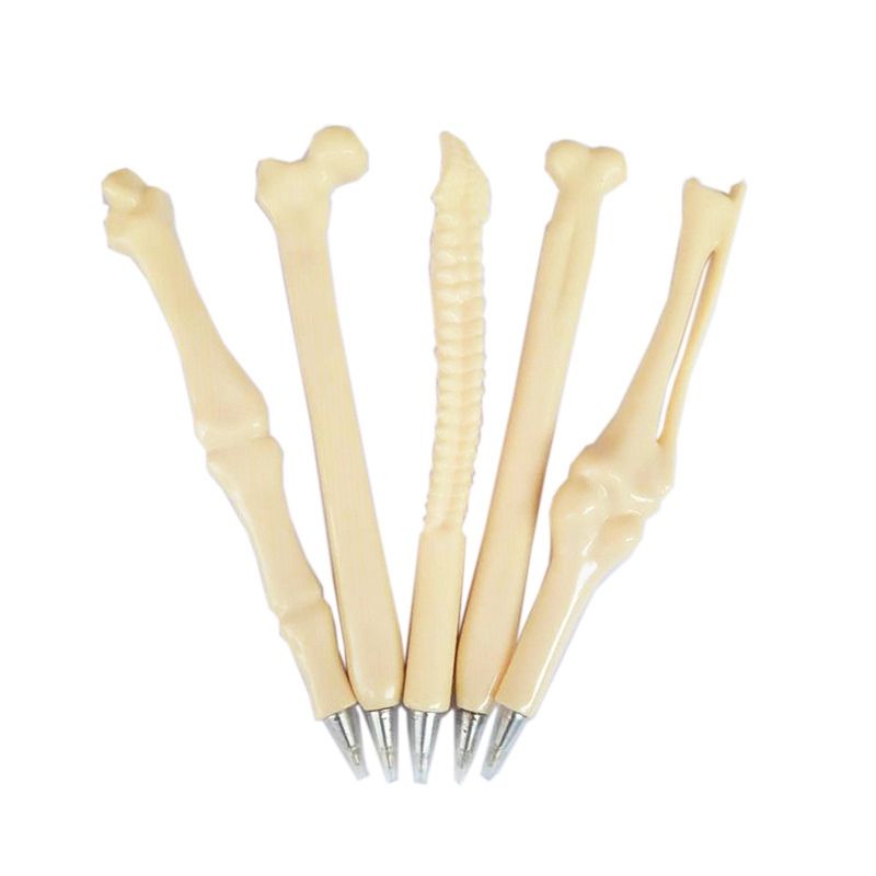 Novelty Bone Shaped Ballpoint Pens Skeleton Bone Ballpoint Pens Student ...