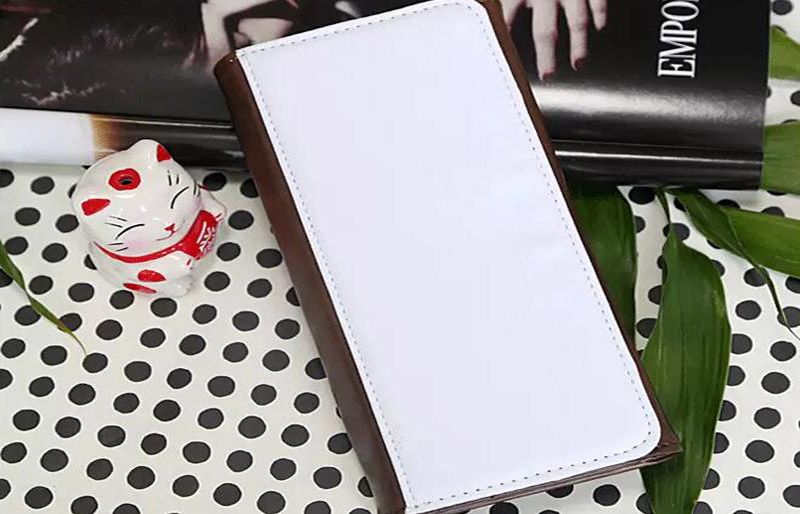 Women Wallets For Sublimation 3 Foldable Long Purse With Magnetic ...