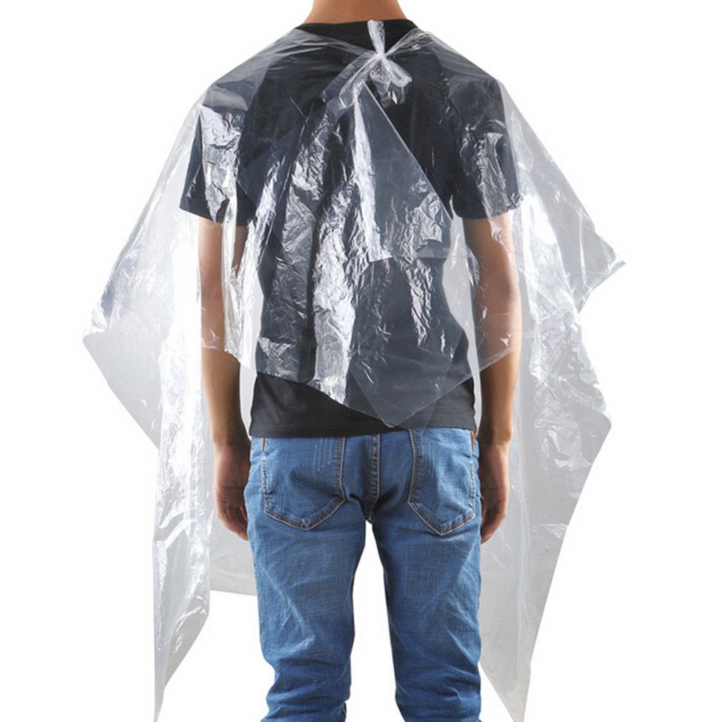 2021 60*90CM Disposable Cape Salon Hairdressing Cloth Hair Cutting ...
