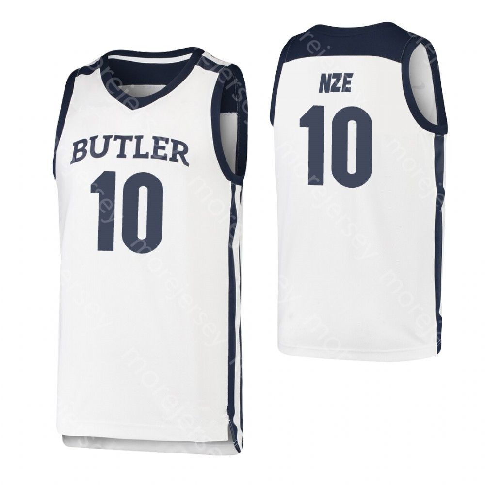 Custom Butler Bulldogs Basketball Jersey NCAA College Kamar Baldwin ...