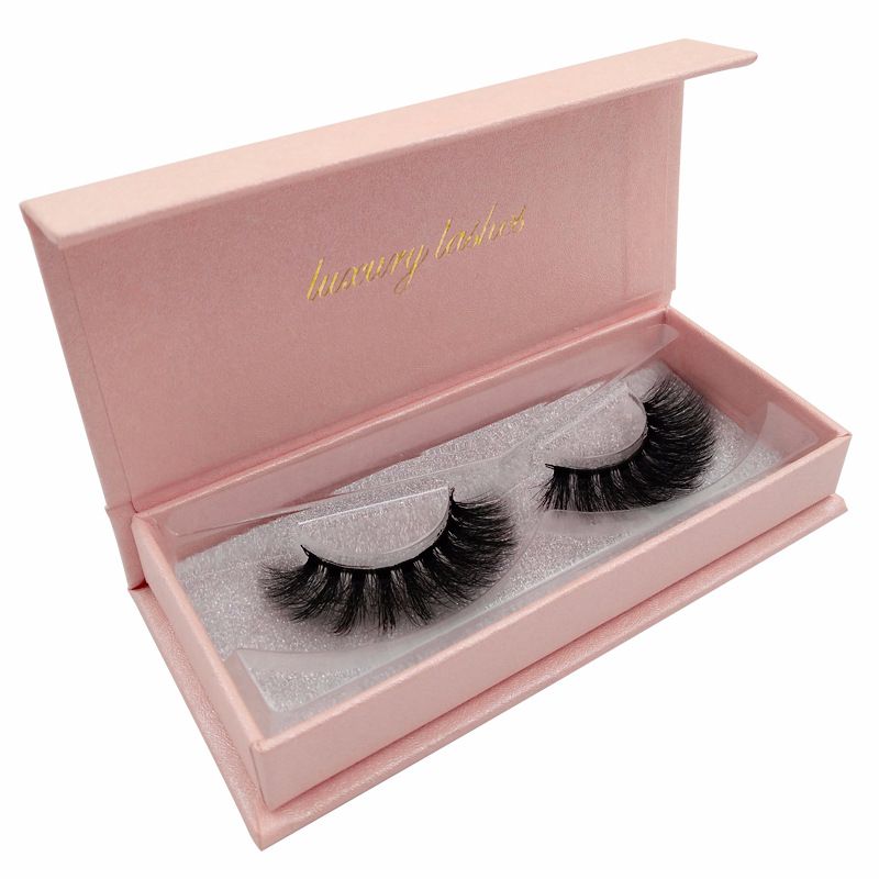 Luxury Lashes High End 3D Mink False Eyelashes Natural Thick Eyelashes ...