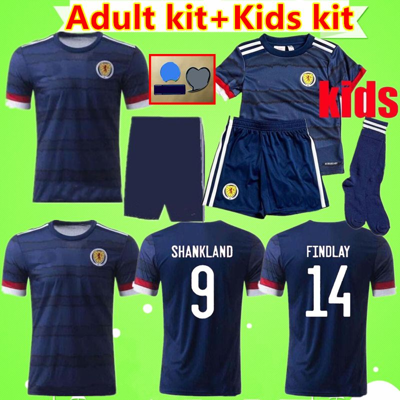 2020 ADULT + KIDS KIT 2020 2021 Scotland Soccer Jerseys Mens Suits 20 ...