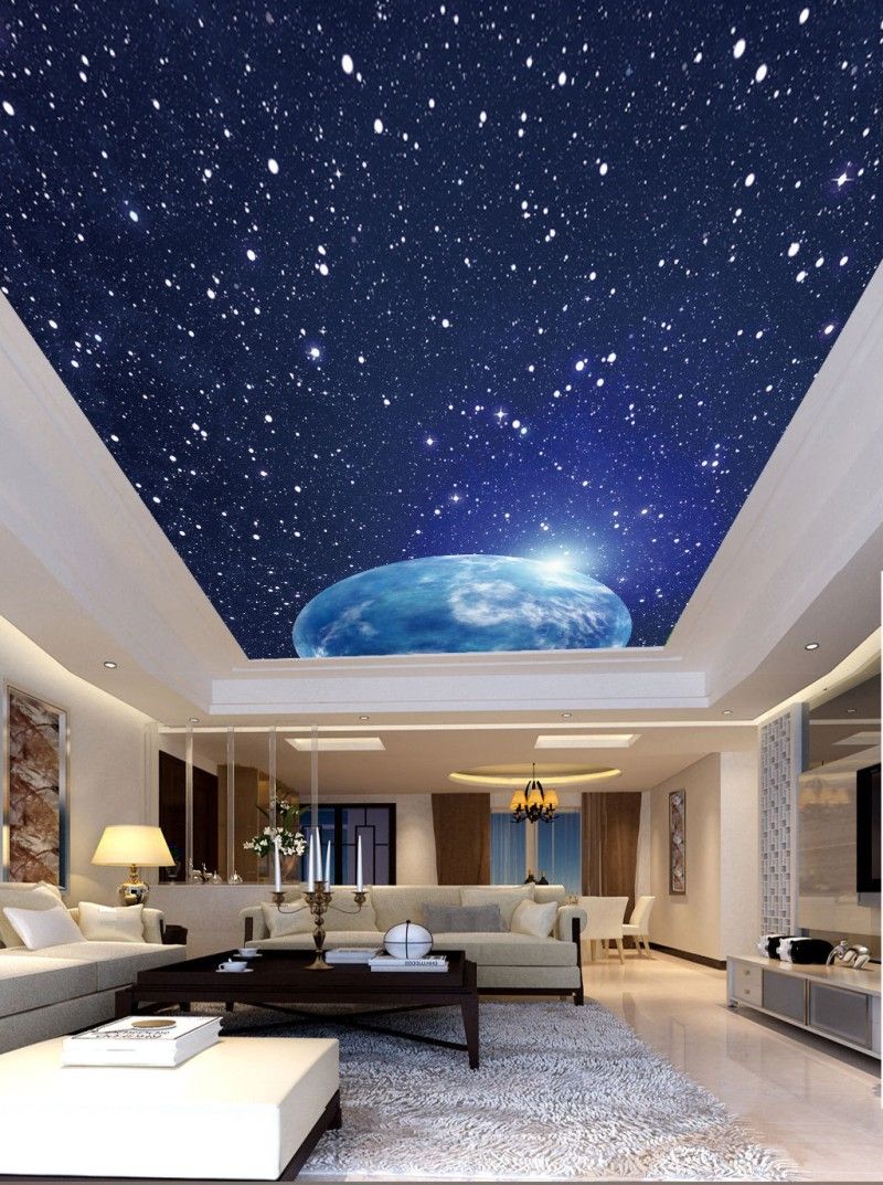 Painted Bedroom Ceiling Stars at Bobby Haley blog