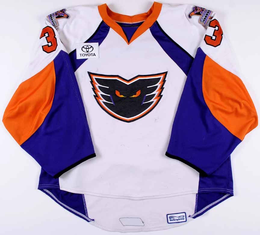 AHL Philadelphia Phantoms 33 David Harlock 13 PROSPAL Custom Hockey ...
